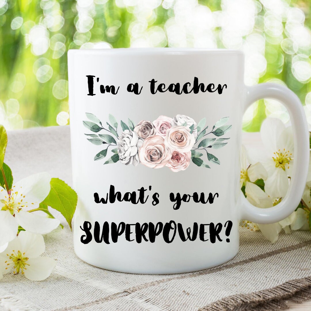 Personalized Profession Mug| Teacher Mug| Teacher Gift| What's Your ...