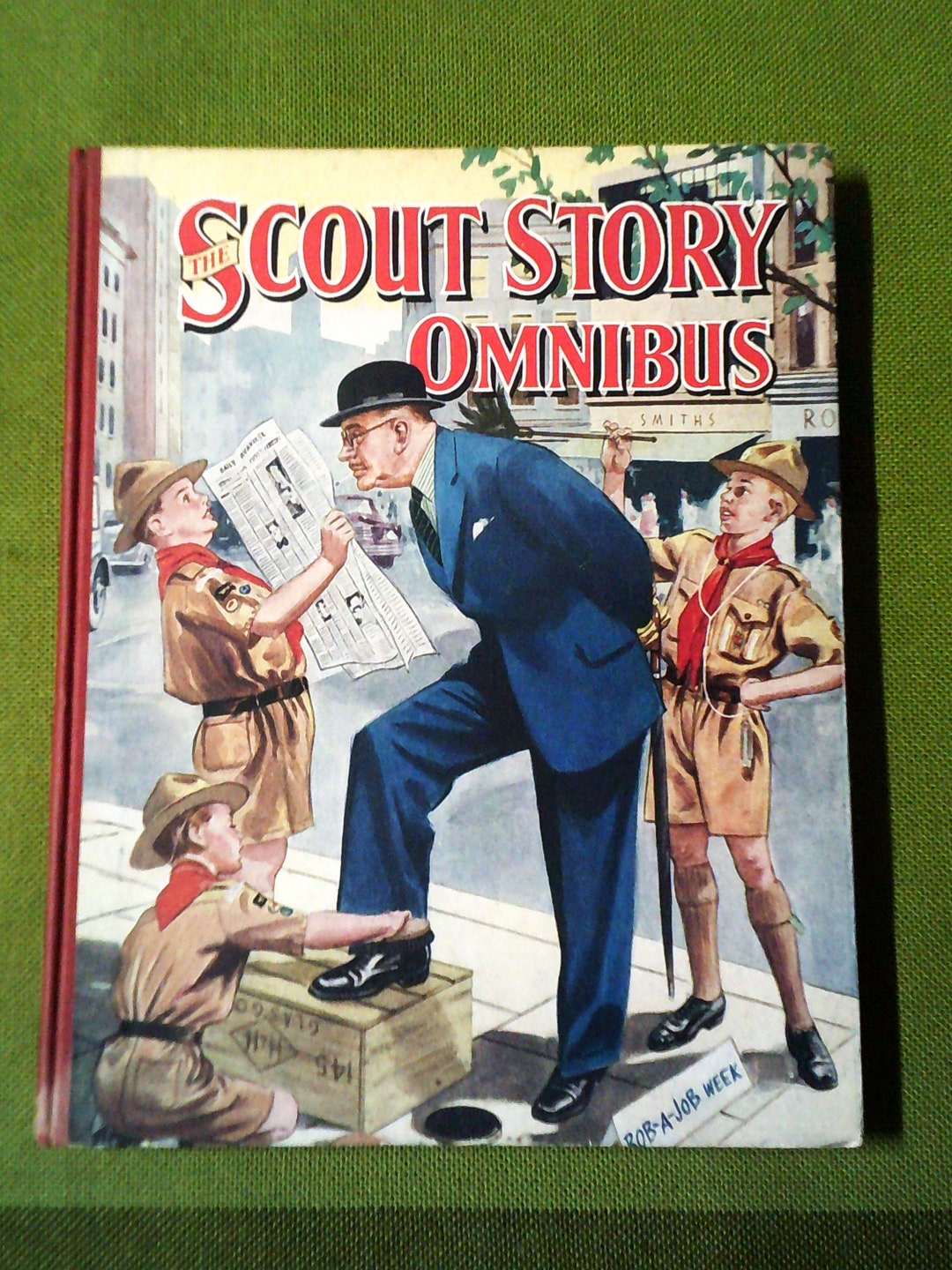The Scout Story Omnibus - Book for Boys - 1954 First Edition - Vintage ...