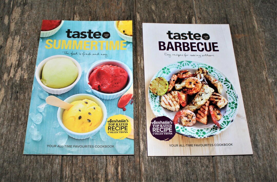 Taste Mini Recipe Books - Summertime & Barbeque Mini Cook Books ...