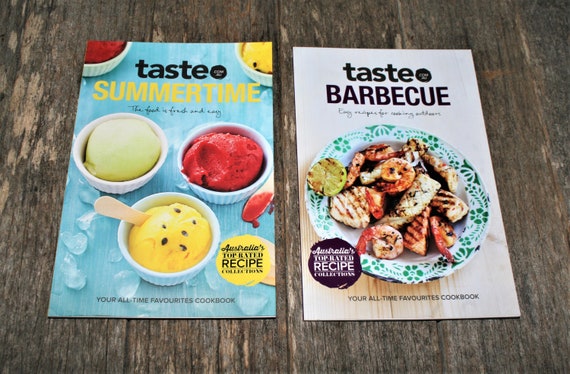 Taste Mini Recipe Books Summertime & Barbeque Mini Cook - Etsy