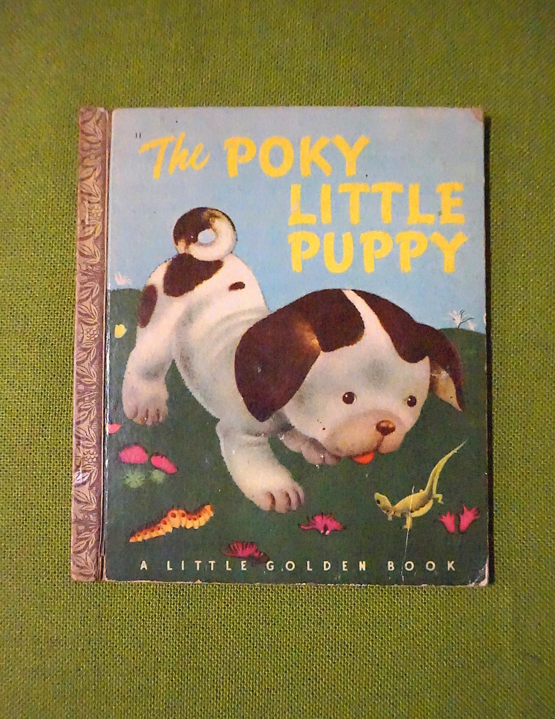 The Poky Little Puppy - A Little Golden Book - 1940's Vintage Little ...