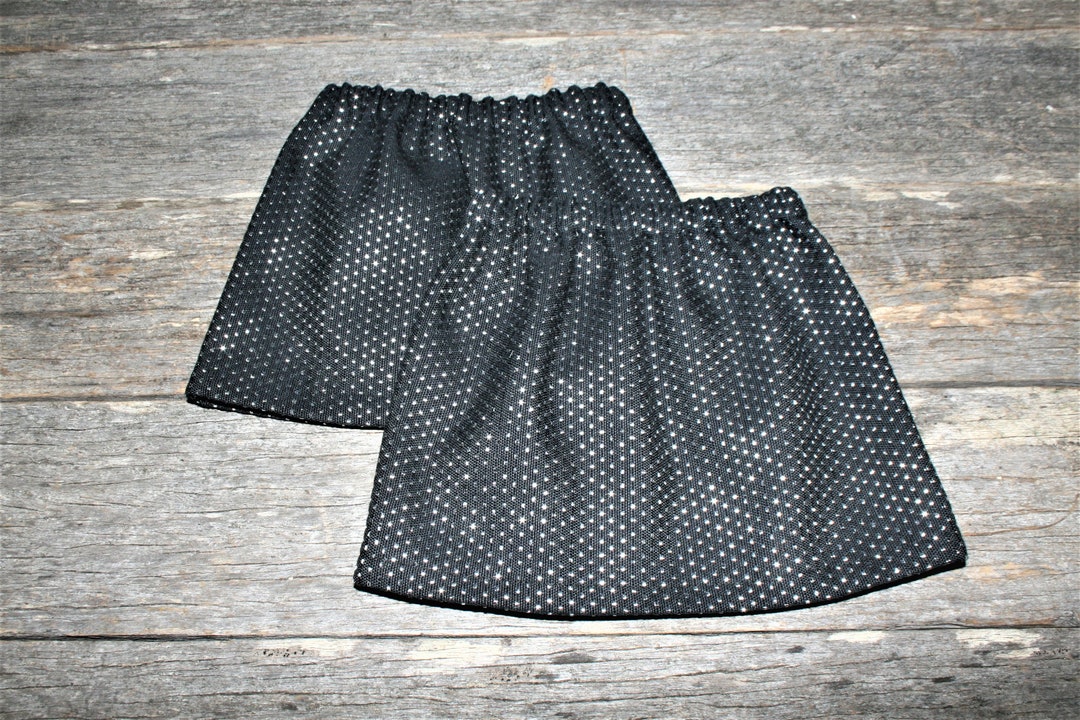 Sparkly Silver and Black Shoe Covers - Sock Covers - Dance - Festival ...