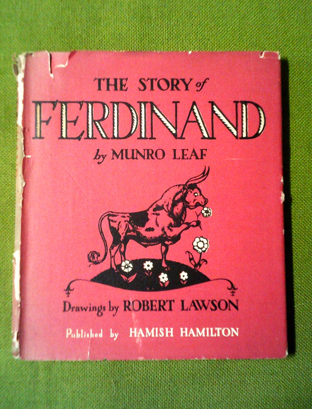 The Story of Ferdinand by Munro Leaf - 1937 First UK Edition - Vintage ...