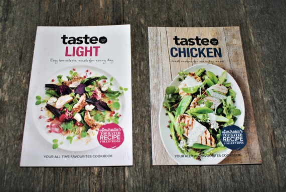 Taste Mini Recipe Books Chicken & Light Mini Cook Books - Etsy
