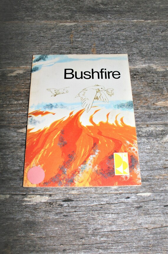 Bushfire Vintage Paperback Book 1976 Reading Rigby an | Etsy UK