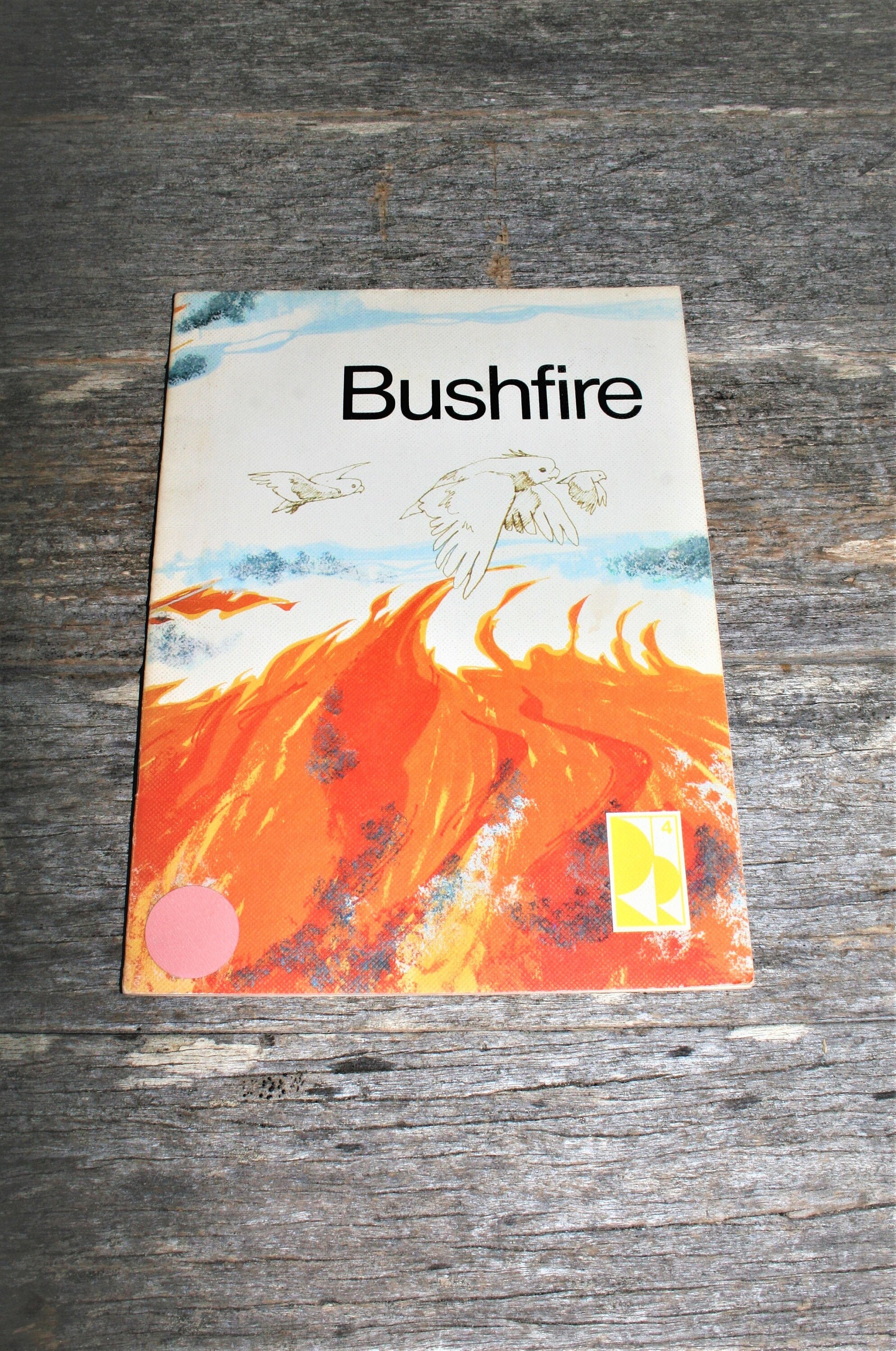 Bushfire Vintage Paperback Book 1976 Reading Rigby an - Etsy UK