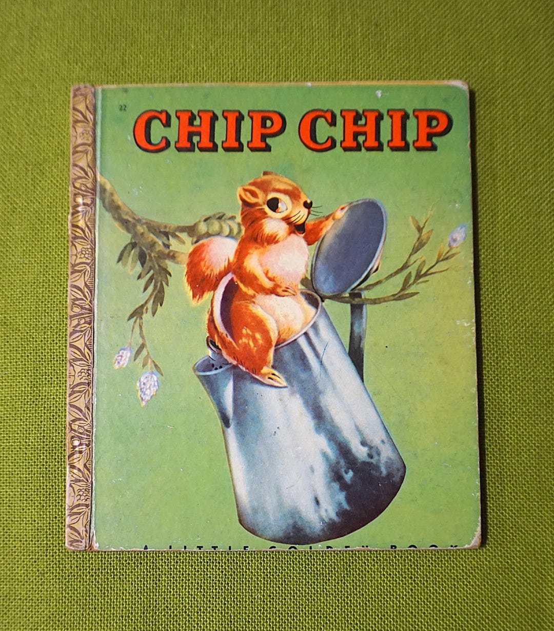 Chip Chip by Norman Wright - Little Golden Books - 1940's Vintage ...