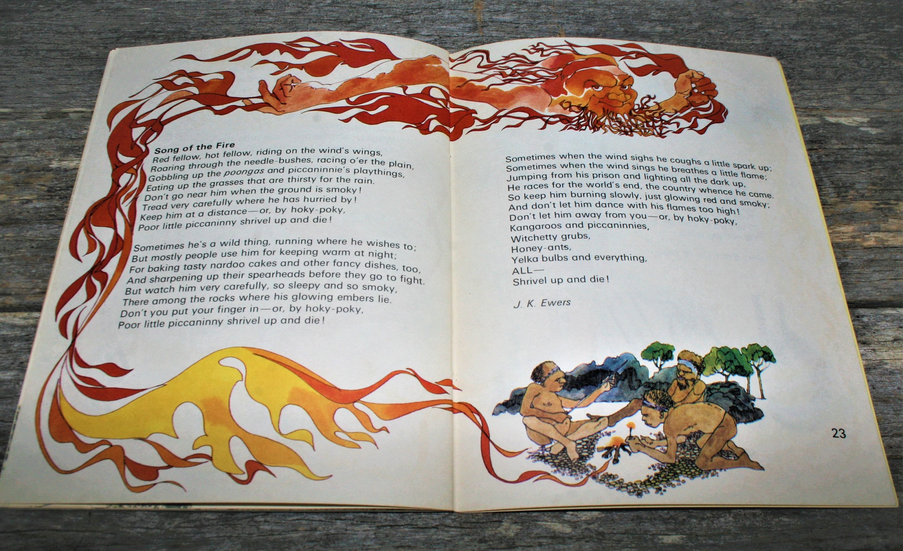 Bushfire Vintage Paperback Book 1976 Reading Rigby an - Etsy UK