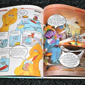 Sesame Street Finding Out Encyclopedia Volume 12 the S Book 1982 Vintage Hardcover Children's ...