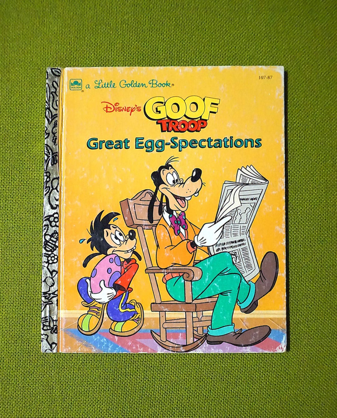 Disney's Goof Troop Great Egg-spectations - Little Golden Book - 1992 ...