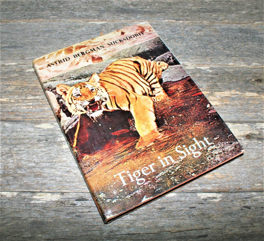 Tiger in Sight by Astrid Bergman Sucksdorff - 1970 Vintage Hardcover - Etsy
