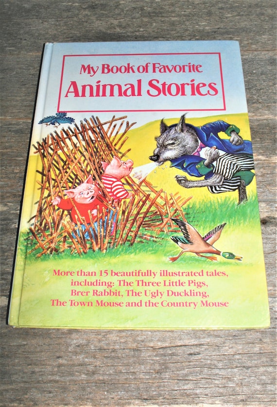 My Book of Favorite Animal Stories More Than 15 Beautifully | Etsy
