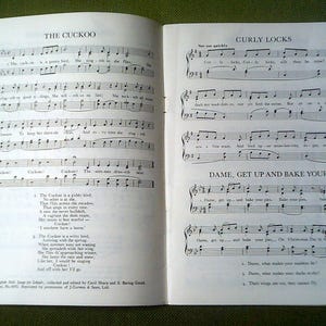 The Oxford Nursery Song Book by Percy Buck - 1933 Sheet Music Book ...