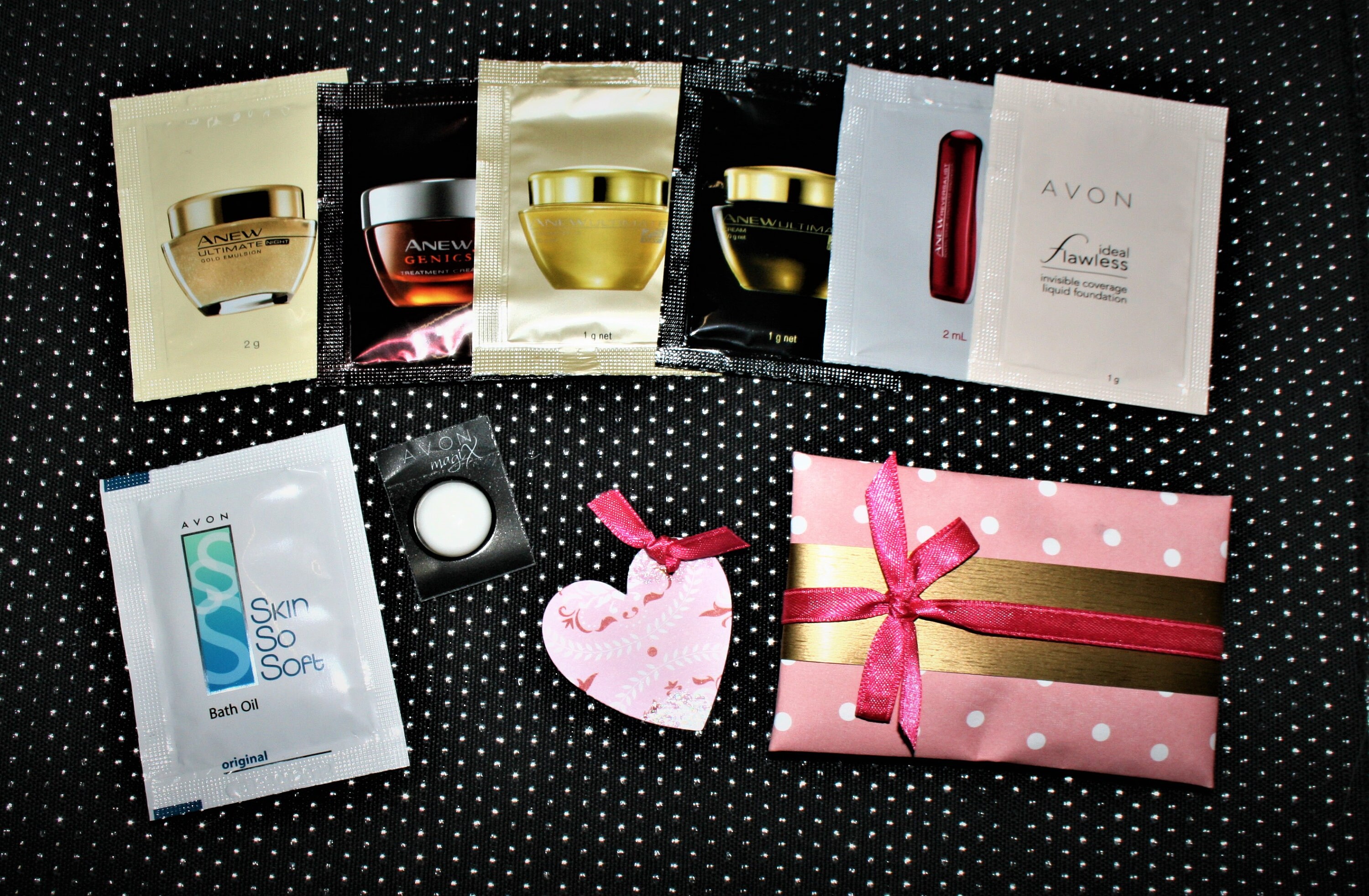 Avon Sample Pack Gift Wrapped Stocking Filler Secret | Etsy