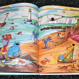 Sesame Street Finding Out Encyclopedia Volume 12 the S Book 1982 Vintage Hardcover Children's ...