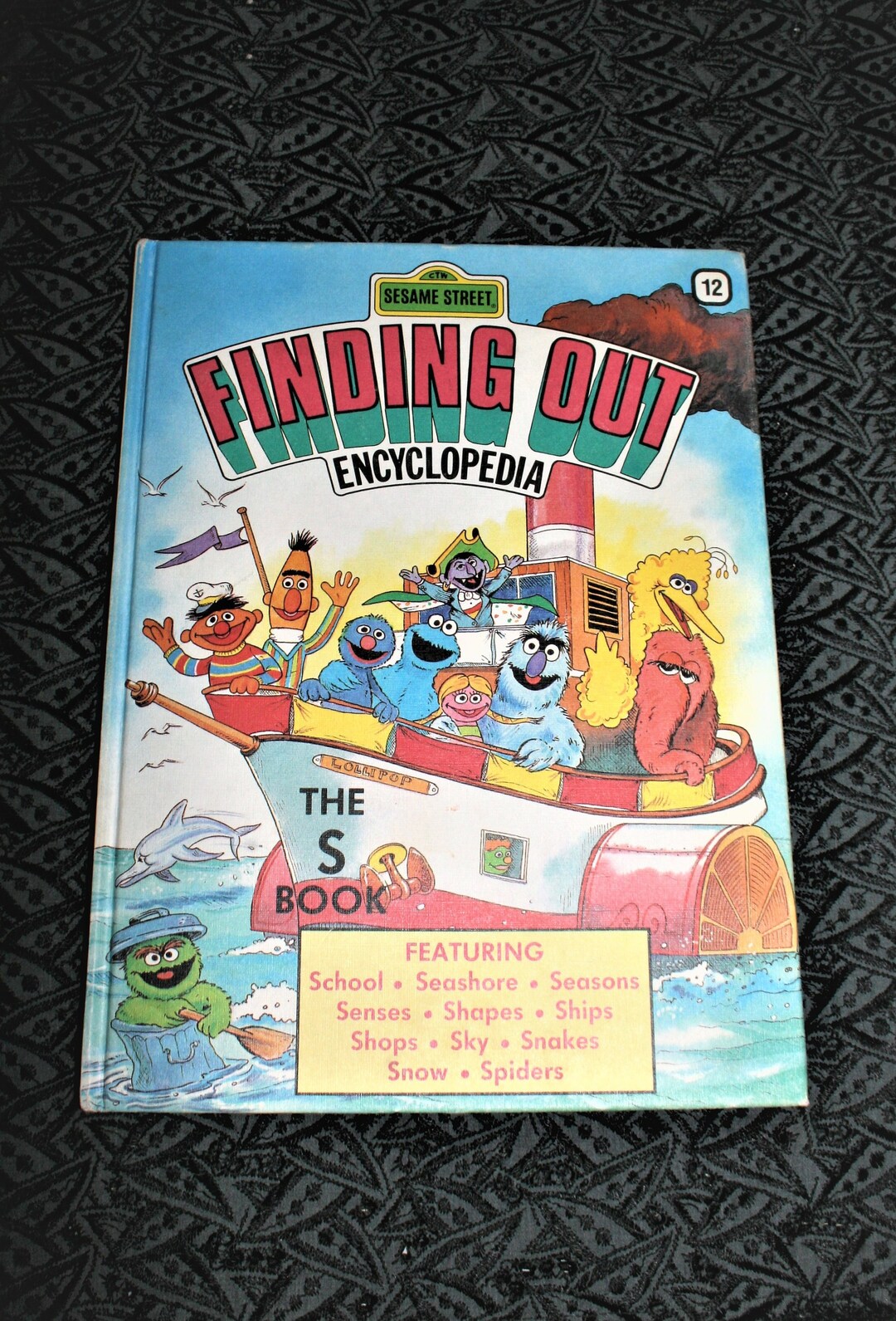 Sesame Street Finding Out Encyclopedia Volume 12 the S Book 1982 Vintage Hardcover Children's ...