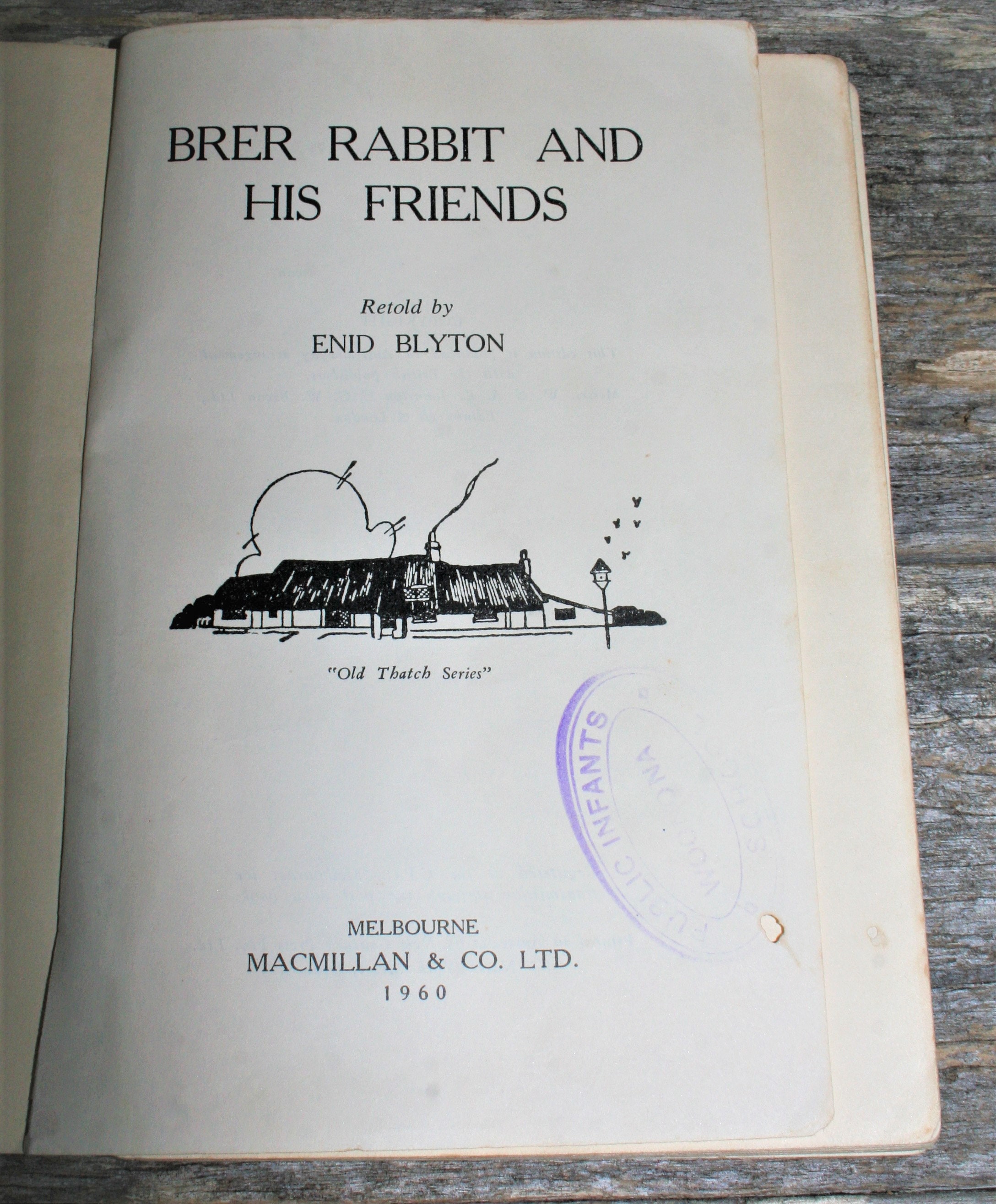 Brer Rabbit and His Friends by Enid Blyton 1960 Old Thatch | Etsy