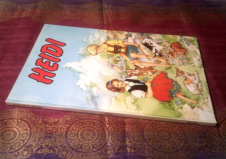 Heidi by Rene Cloke - Based on Johanna Spyri's Book - 1980 Vintage ...