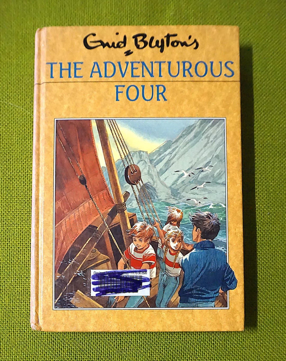 Enid Blyton's the Adventurous Four - 1990 Vintage Hardcover Children's ...