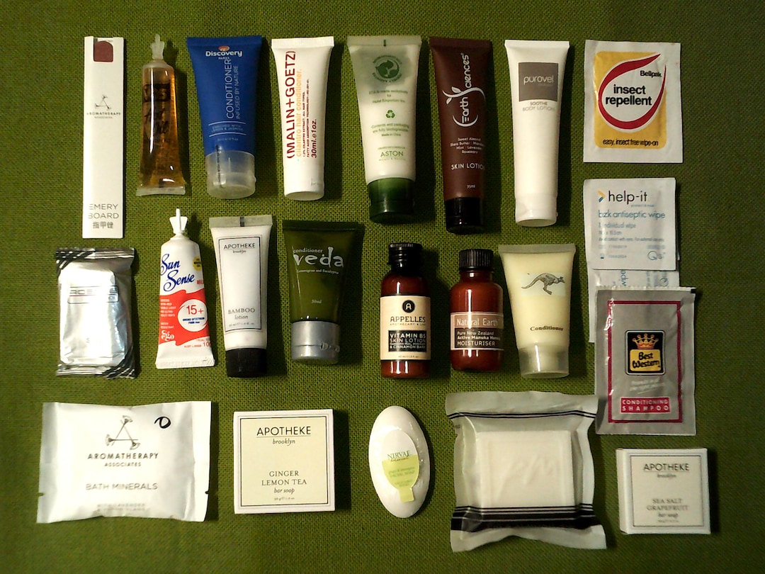 Hotel Toiletries Selection - 24 Vintage Mini Soaps, Shampoo's ...