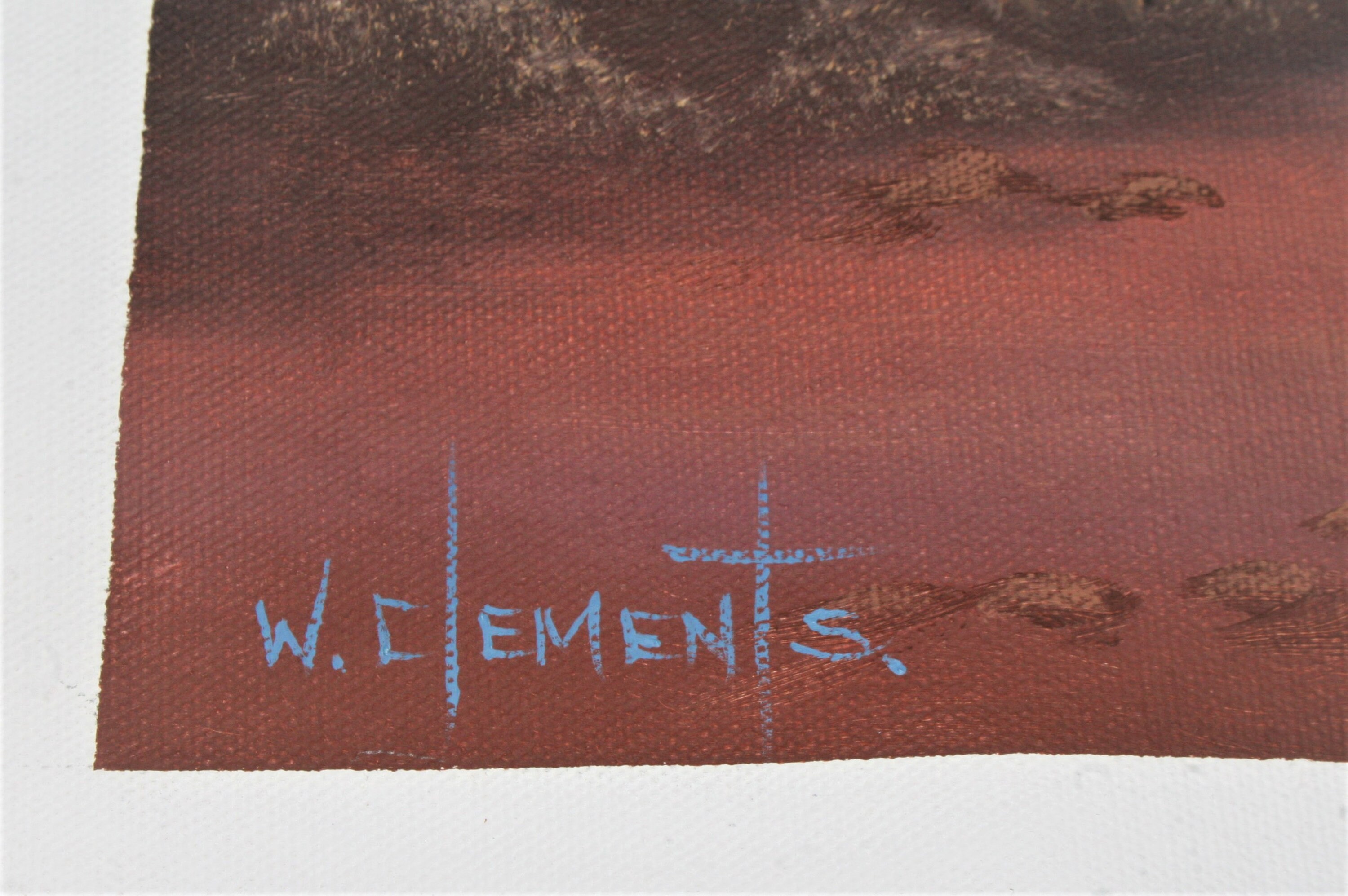 Wayne Clements Two Original Paintings Oil on Canvas - Etsy Australia