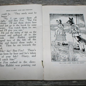 Brer Rabbit and His Friends by Enid Blyton - 1960 Old Thatch Series ...