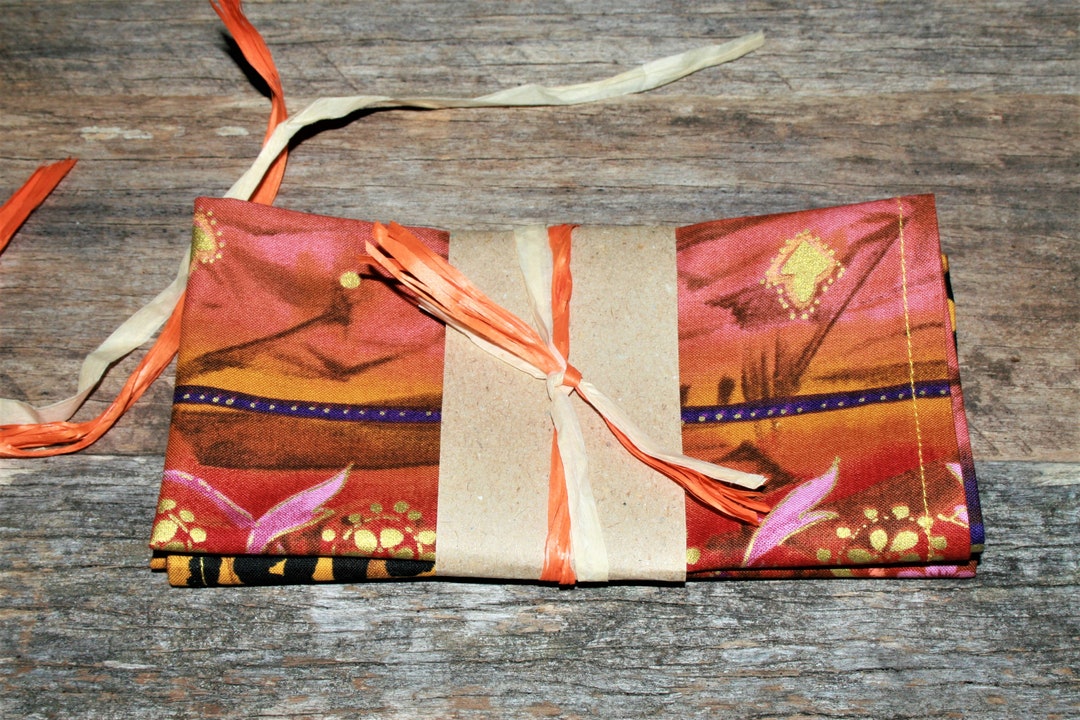 Hankies - Set of Two Beautiful and Colourful Handkerchiefs - Waste Free ...
