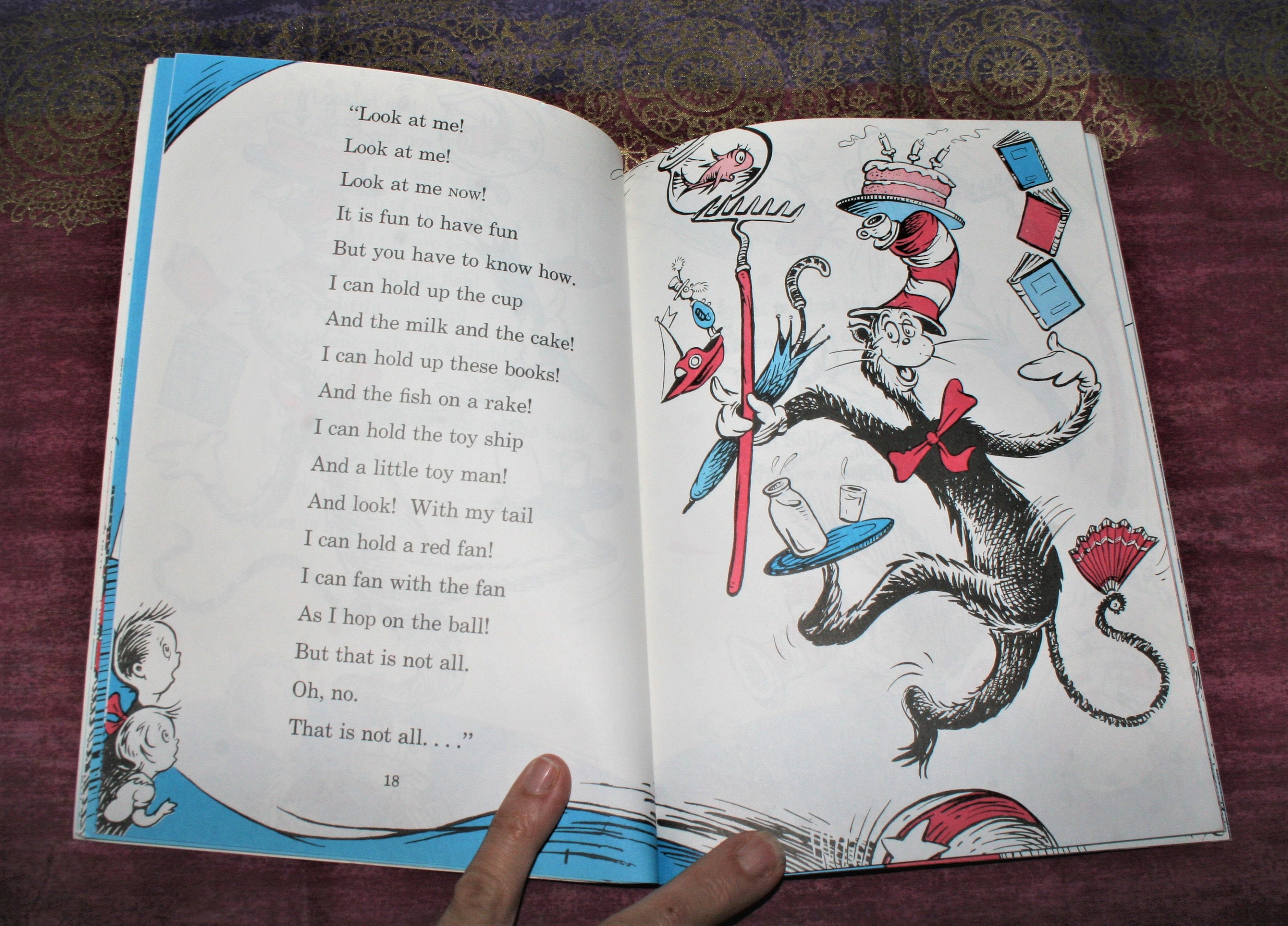 The Cat in the Hat by Dr Seuss Beginner Books Vintage - Etsy Australia