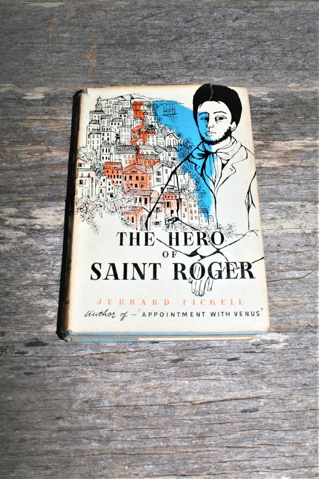 The Hero of Saint Roger by Jerrard Tickell - 1956 Vintage Hardcover - Etsy