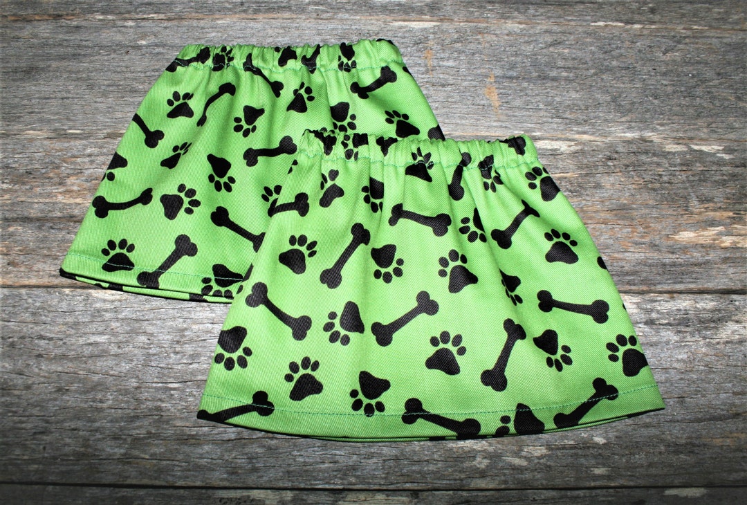 Sock Protectors - Fun Bone and Paw Print - Work Boot Protectors - Sock ...
