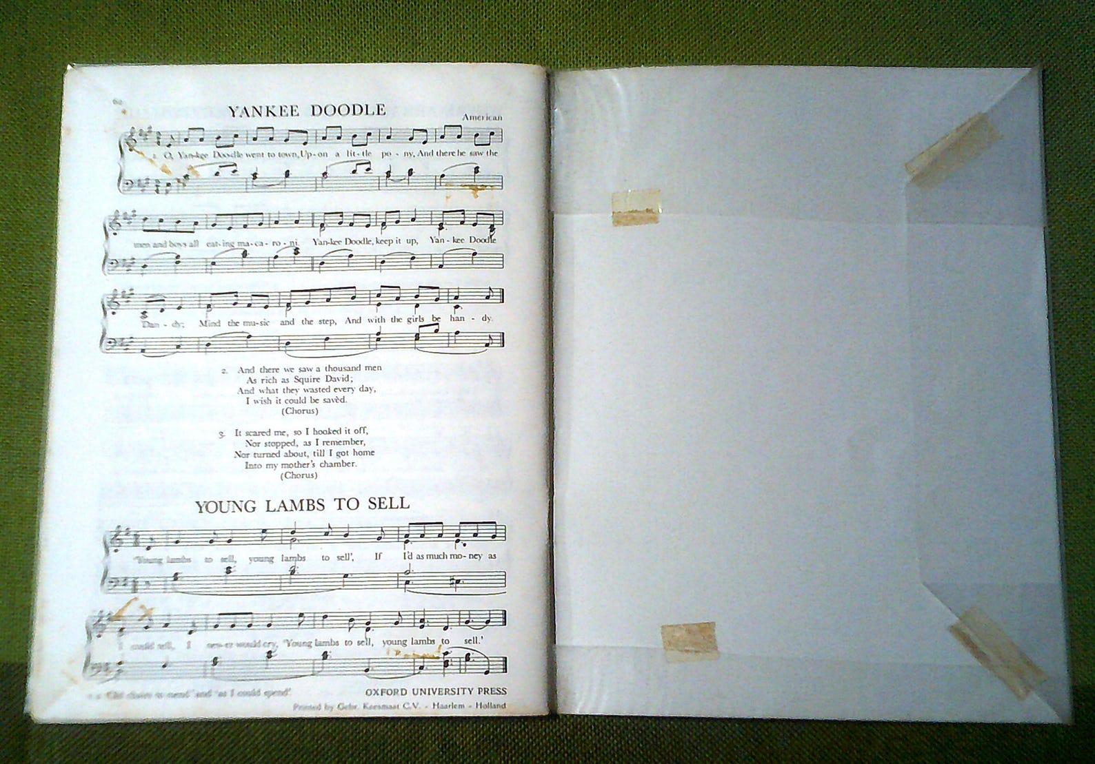 The Oxford Nursery Song Book by Percy Buck - 1933 Sheet Music Book ...