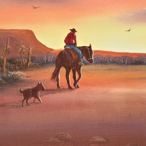 Wayne Clements - Two Original Paintings - Oil on Canvas - Unframed ...