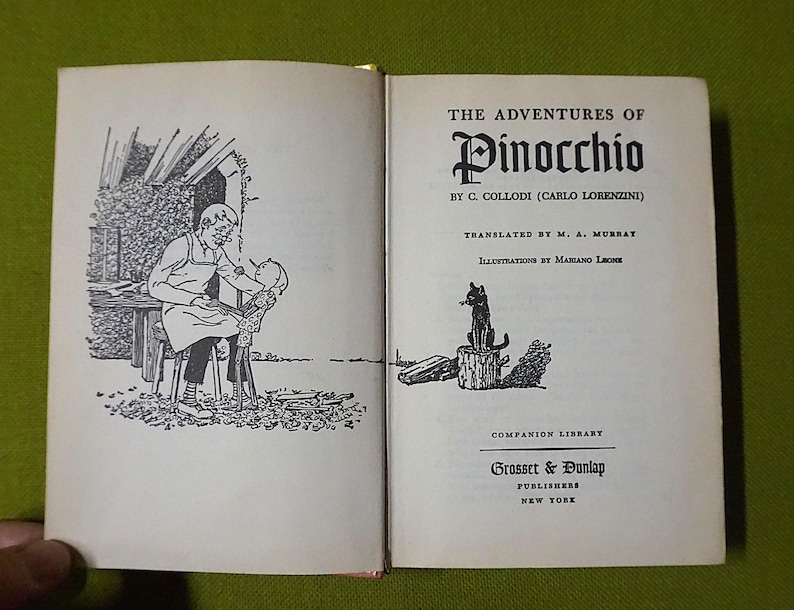 Pinocchio by C. Collodi and King Arthur by Howard Pyle - Companion ...