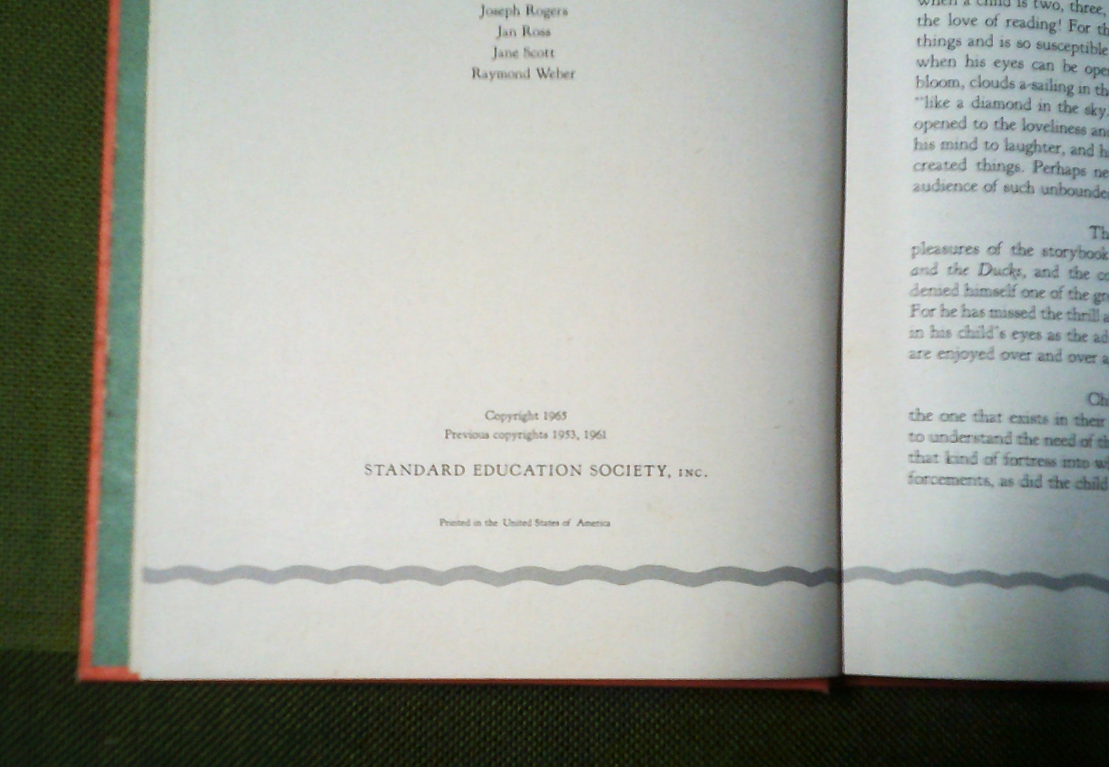 The Story Hour by Esther M. Bjoland - Child Horizons Book - 1965 ...