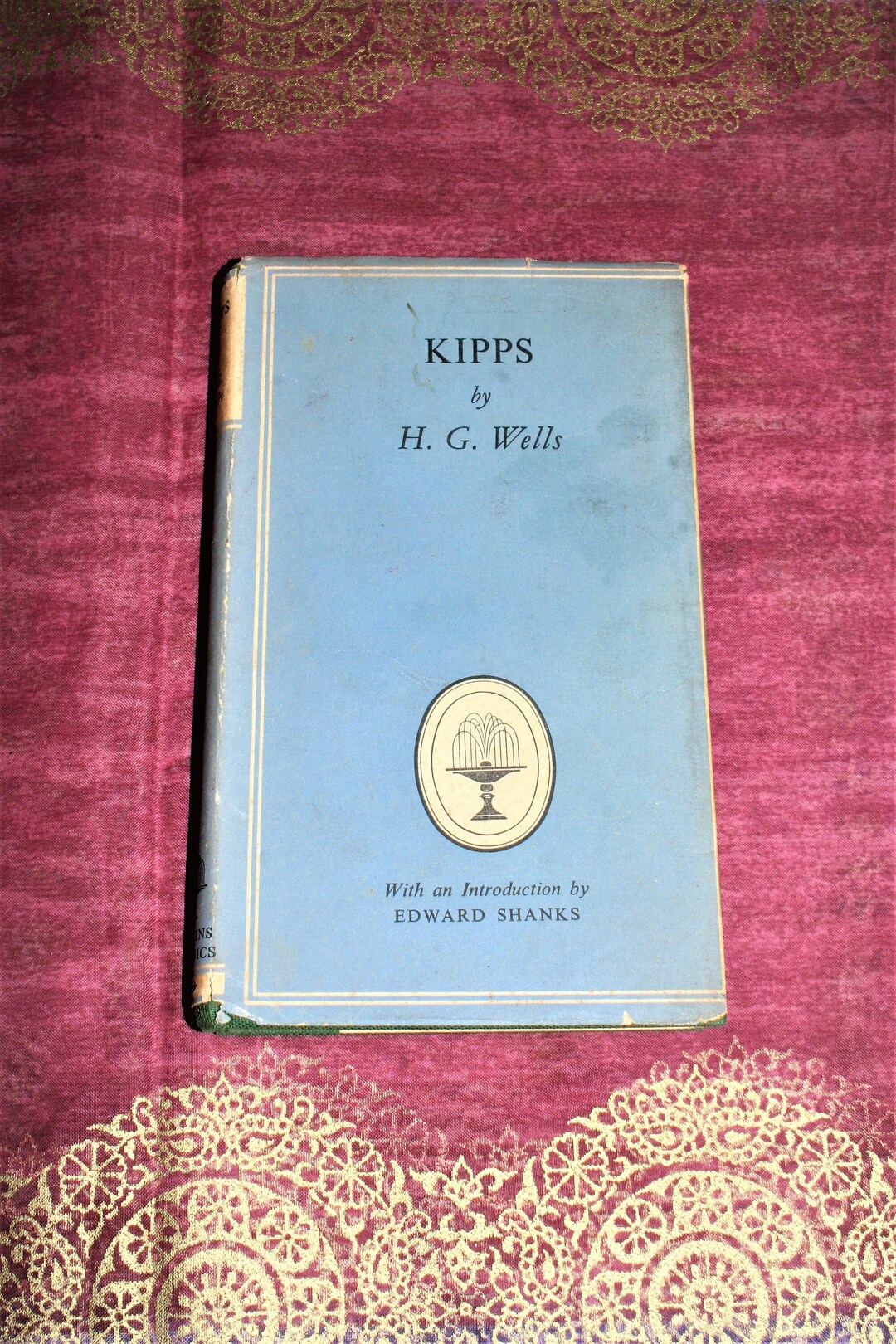 Kipps by H. G. Wells - the Story of A Simple Soul - 1952 Vintage Hardcover - Pre-loved Novel ...