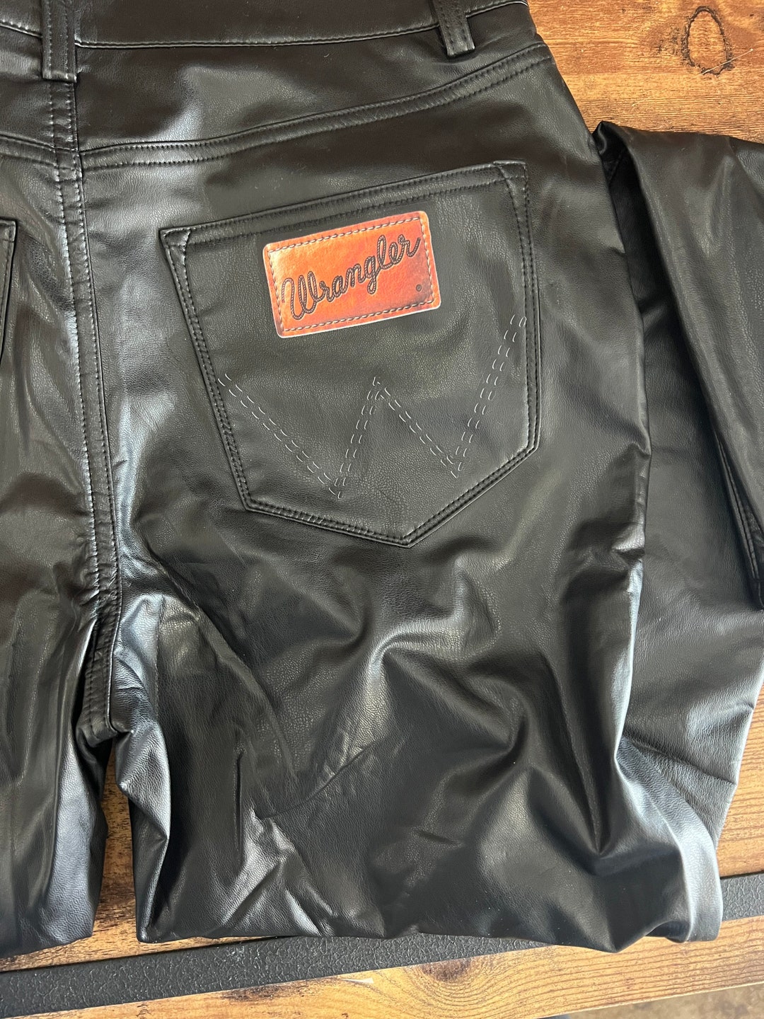 Vintage Inspired Leather Wrangler’s - Etsy