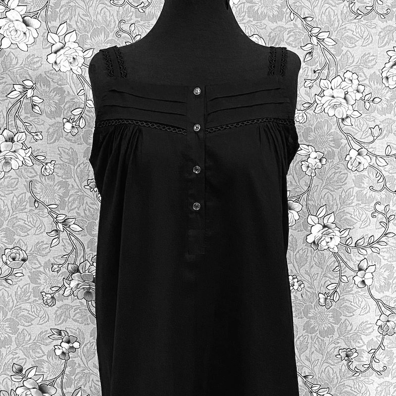 Open Front Nightgown - Etsy