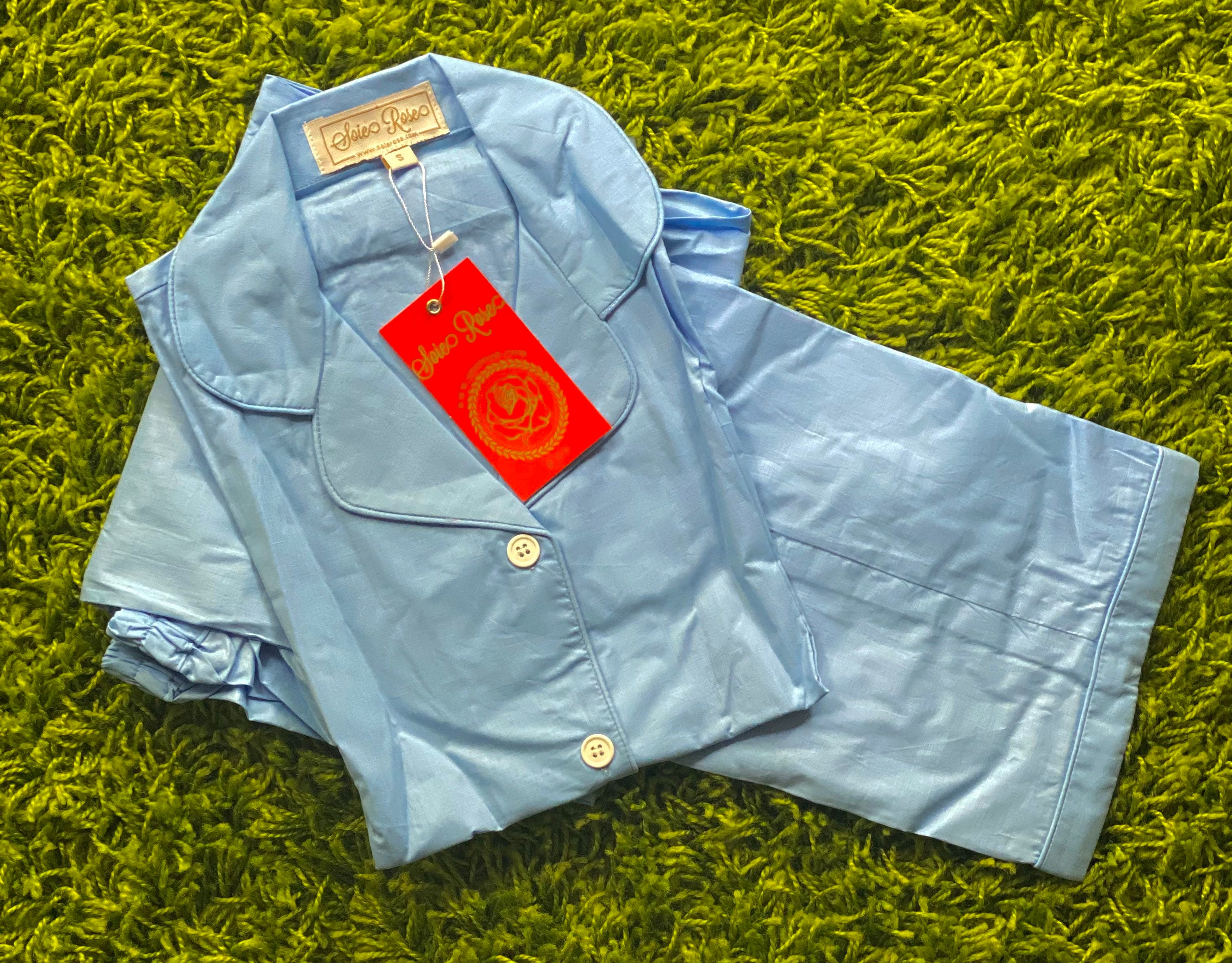 American Made Silk Pajamas - Etsy