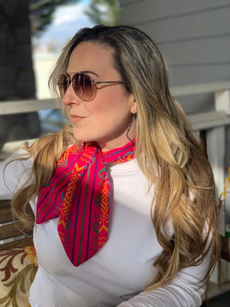 Neckerchief - Mexican Scarf, Scarf for Women, Fall Women Accessories ...