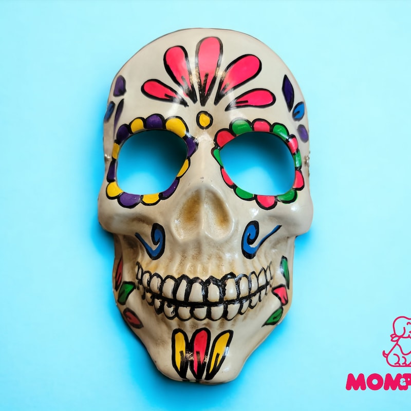 Dia De Los Muertos Mask - Etsy