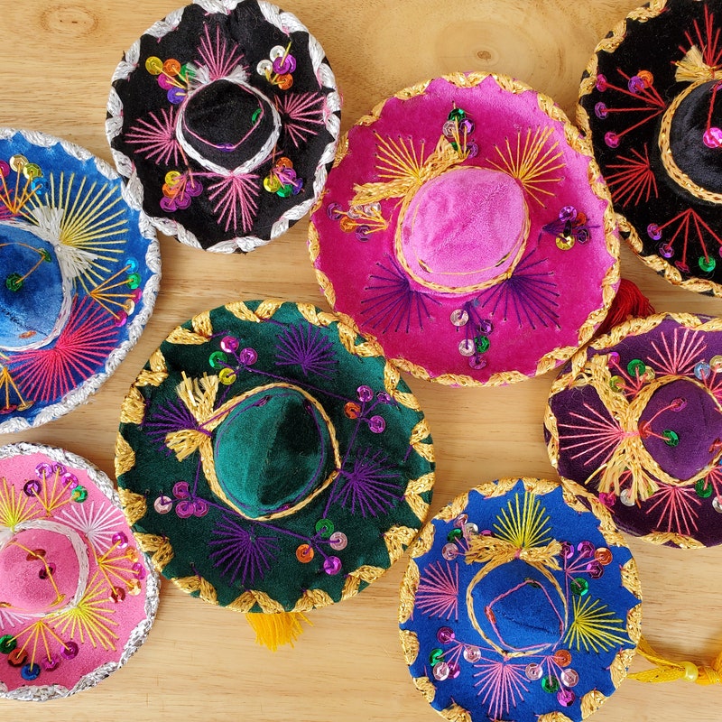 Mini Mariachi Hat - Etsy