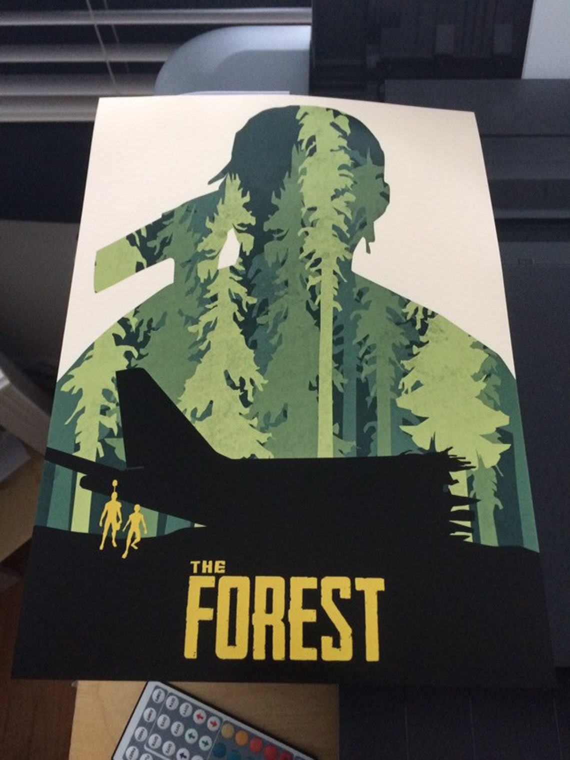 The Forest Game Poster Print Video Game Poster Video Game - Etsy