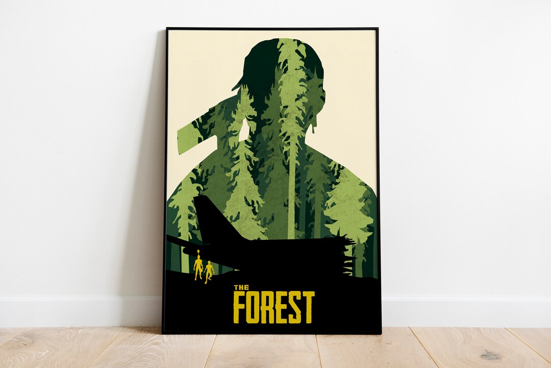 The Forest Game Poster Print, Video Game Poster, Video Game Art, Gaming ...