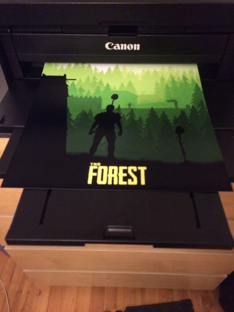 The Forest Game Alternative Poster Print Video Game Poster | Etsy