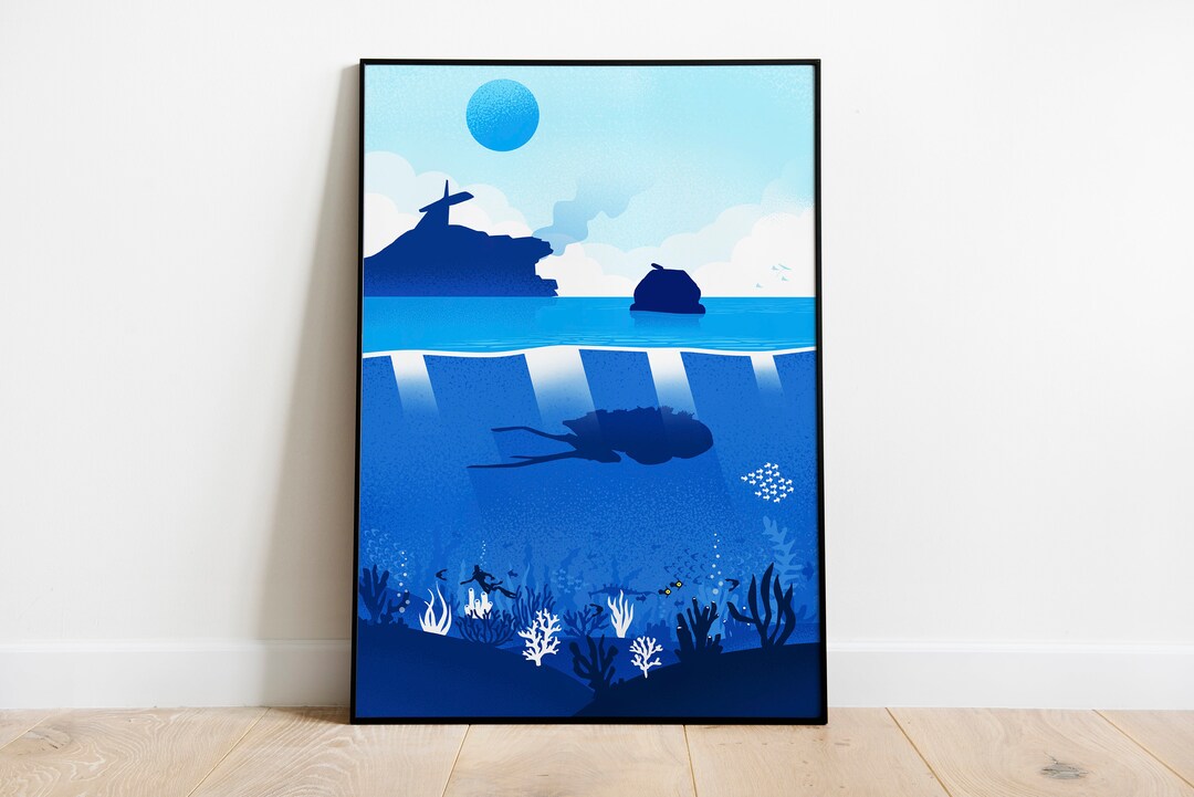Subnautica Game NEW Poster Print, Video Game Poster, Video Game Art ...