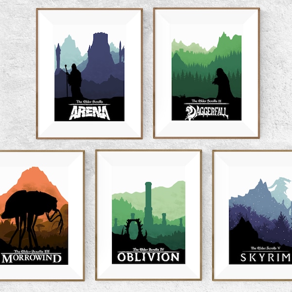 The Elder Scrolls - Etsy