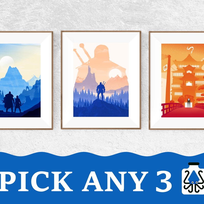 Video Game Print - Etsy
