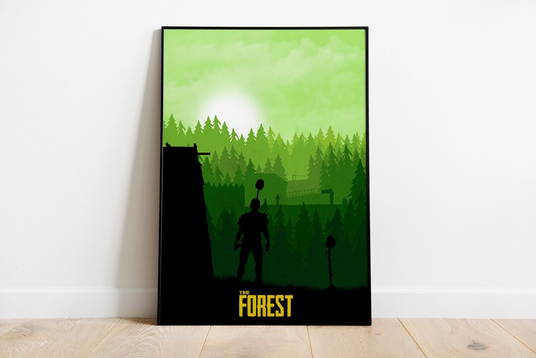 The Forest Game Alternative Poster Print Video Game Poster - Etsy