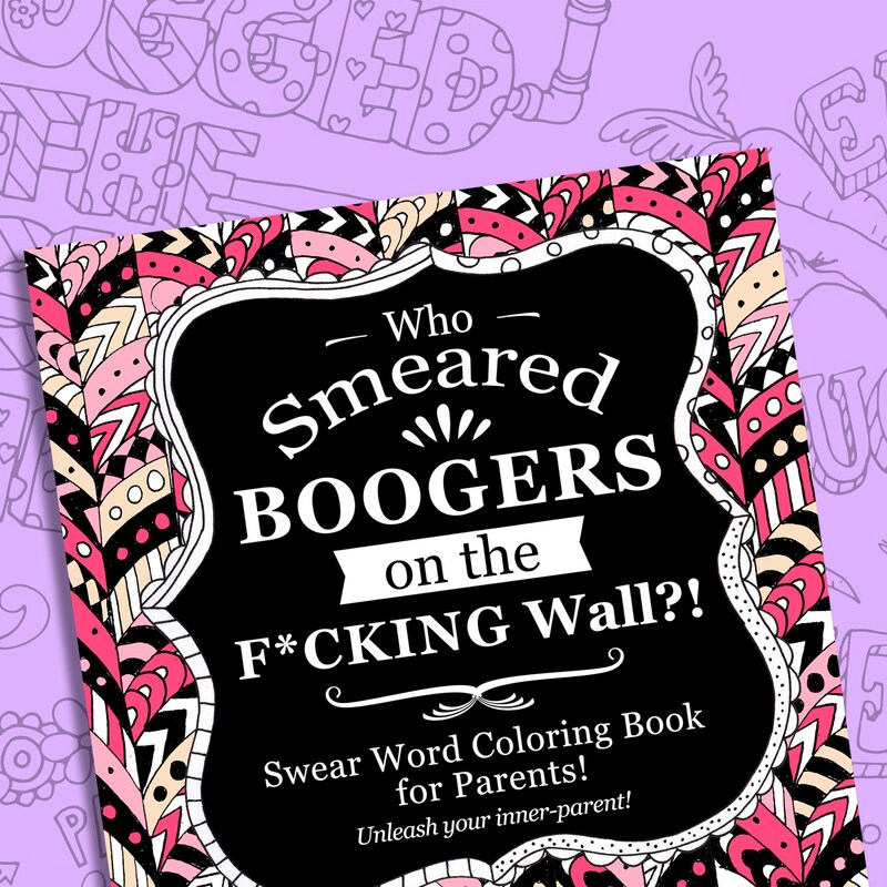 Swear Coloring Book - Etsy
