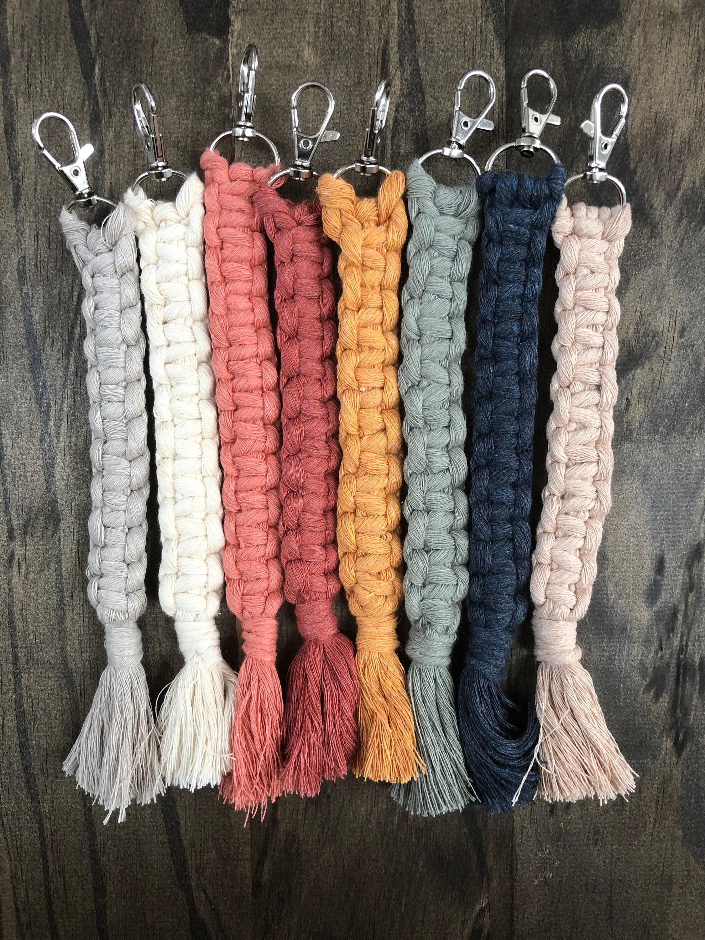 Macrame Keychain - Etsy Australia